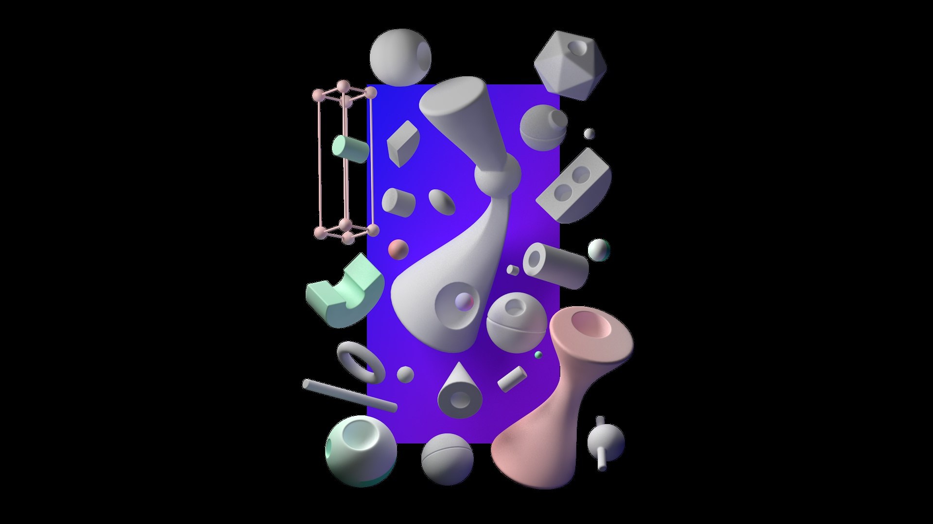 3D Abstract Shapes Collection 1 Model - TurboSquid 2087030
