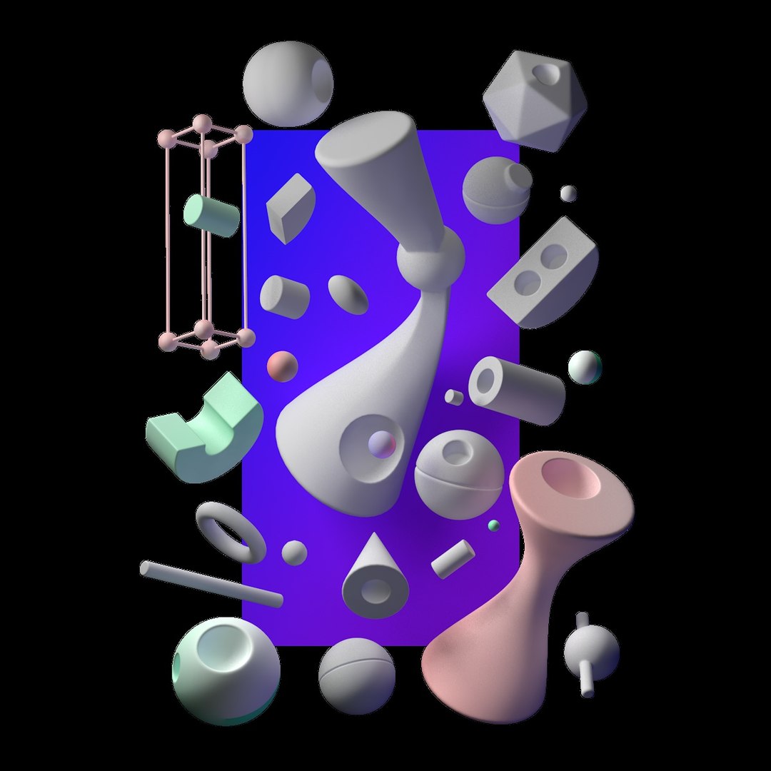 3D Abstract Shapes Collection 1 Model - TurboSquid 2087030