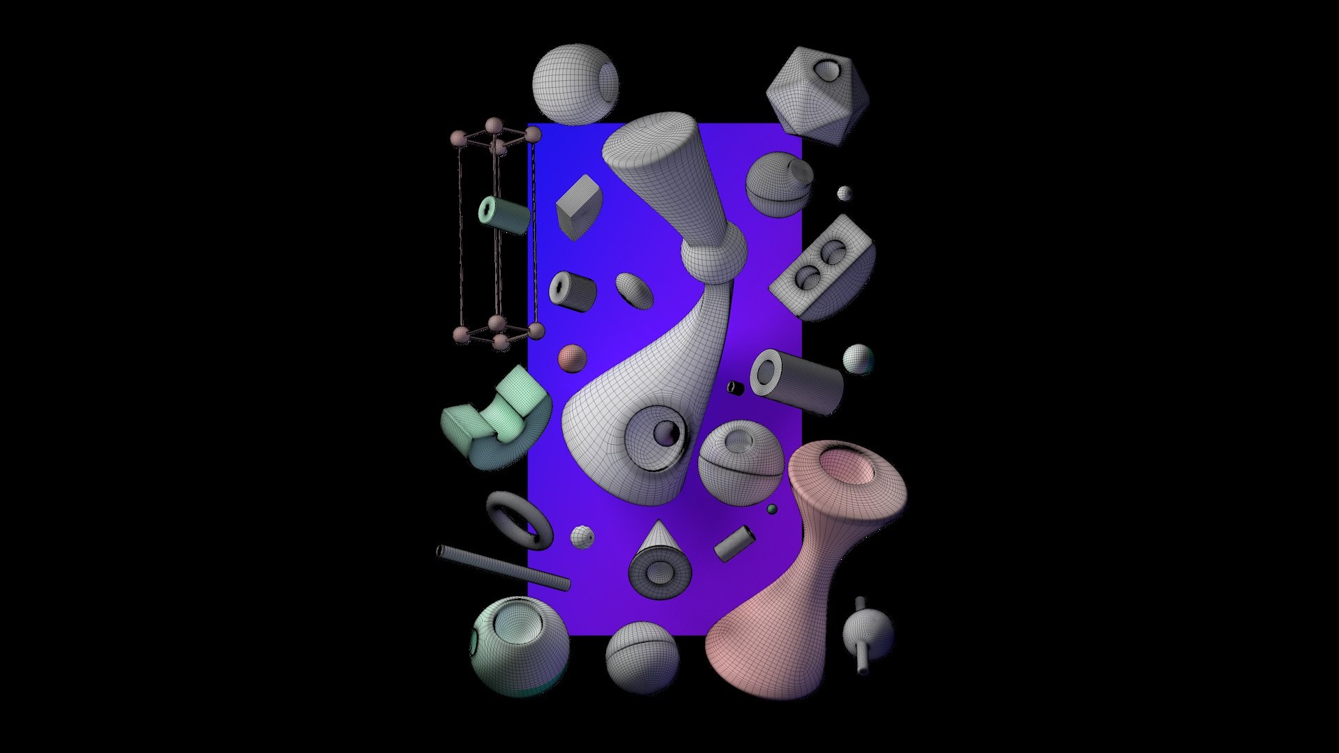 3D Abstract Shapes Collection 1 Model - TurboSquid 2087030