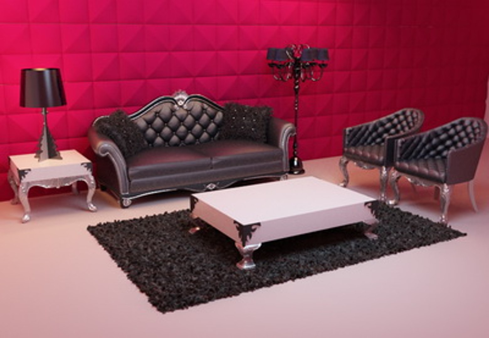 Sofa Combination 3d Max