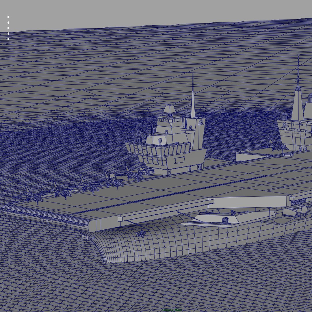 Catapult Cvf Aircraft Variant 3d Model