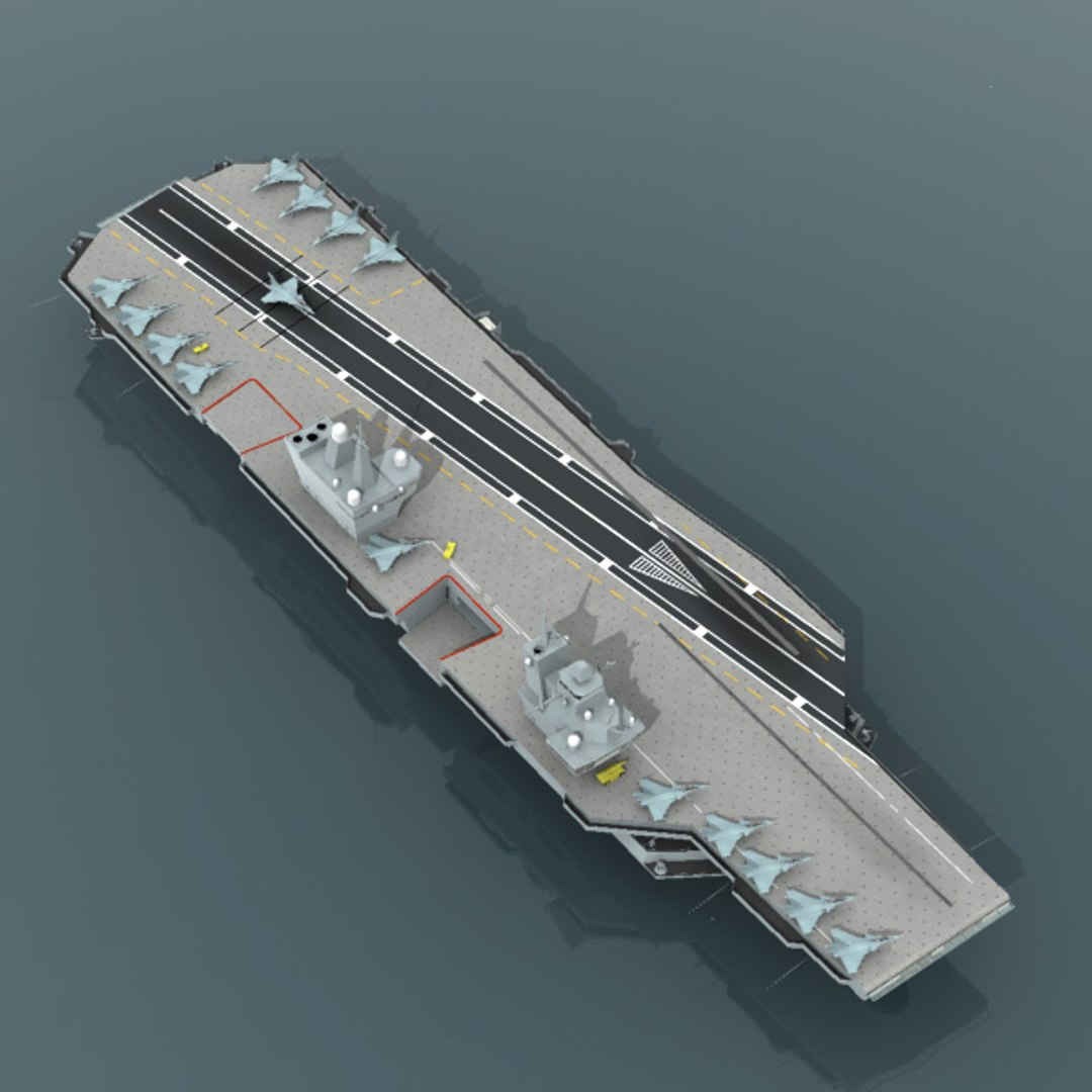 Catapult Cvf Aircraft Variant 3d Model