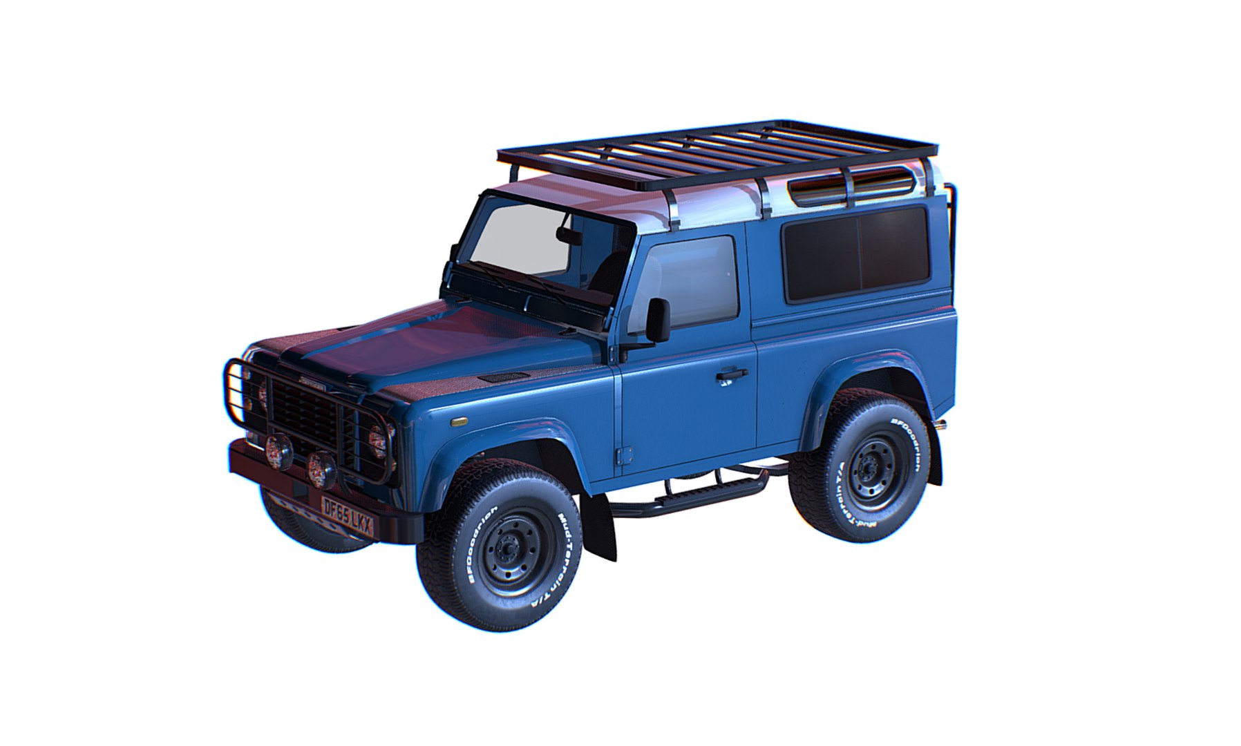 3D Land Rover Defender Collection - TurboSquid 2386186