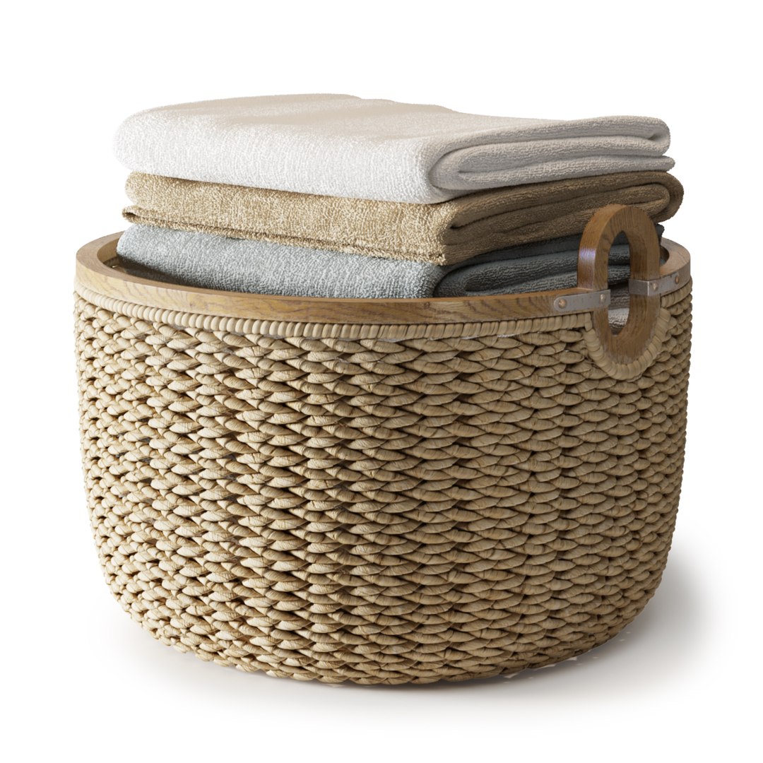 3D Model Baskets Set 06 - TurboSquid 1715507