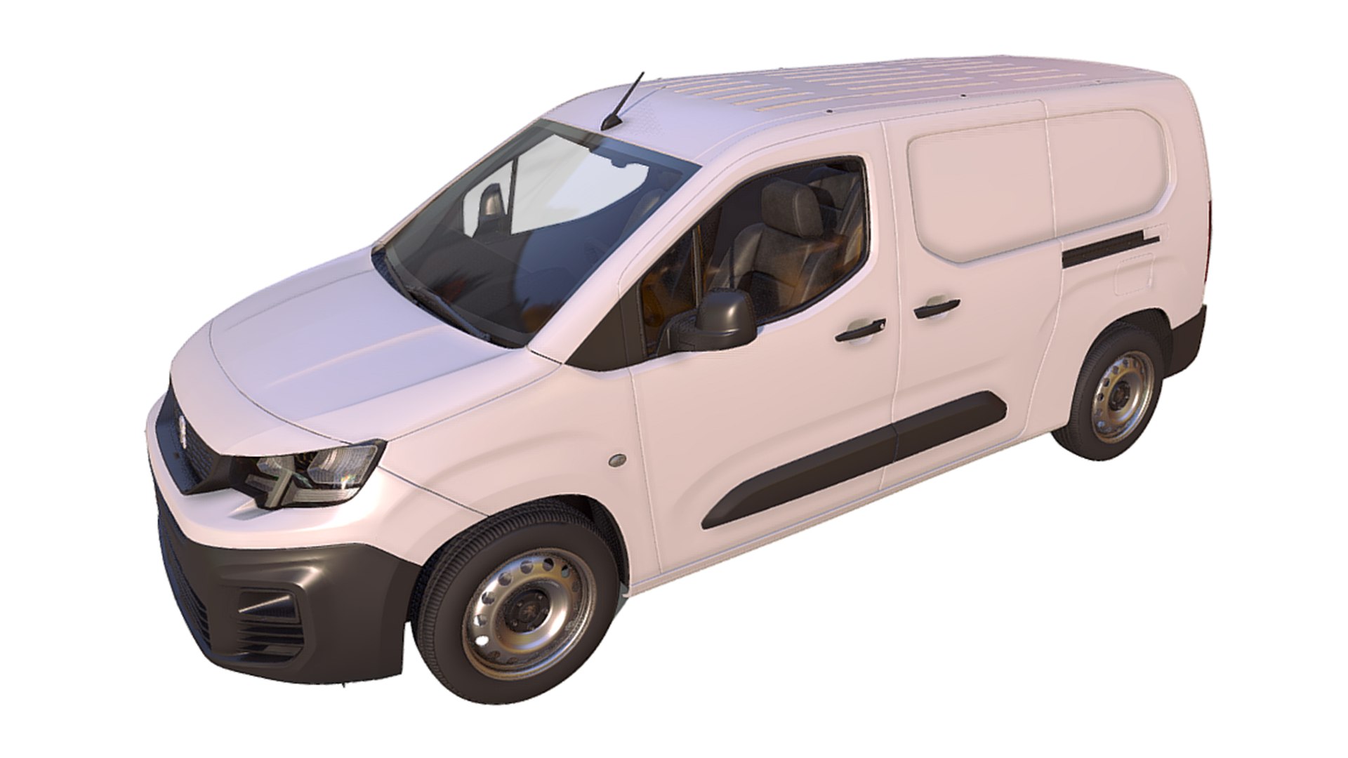 Peugeot-partner Crew Van 2021 3D Model - TurboSquid 2161748