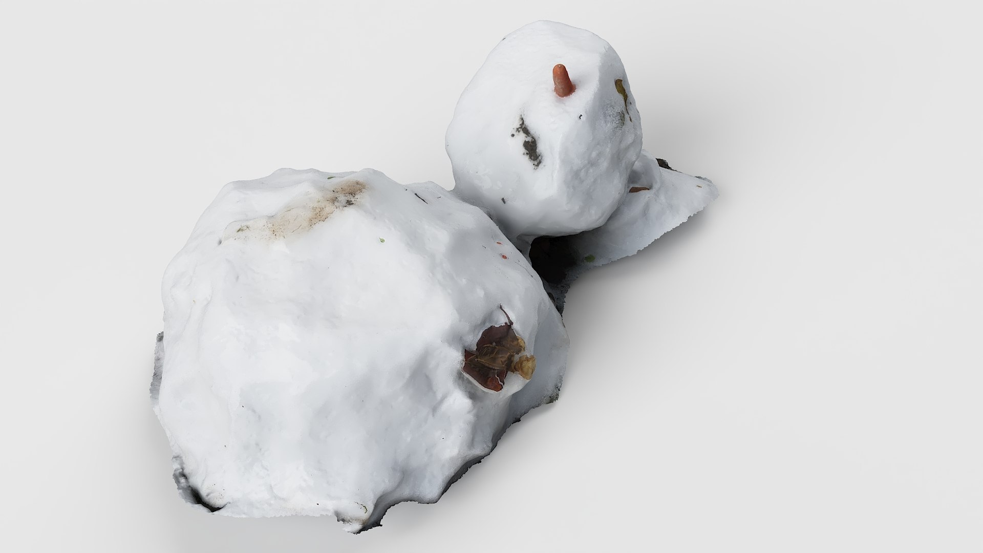 Snowman 05 Melting 3D Model - TurboSquid 2164087