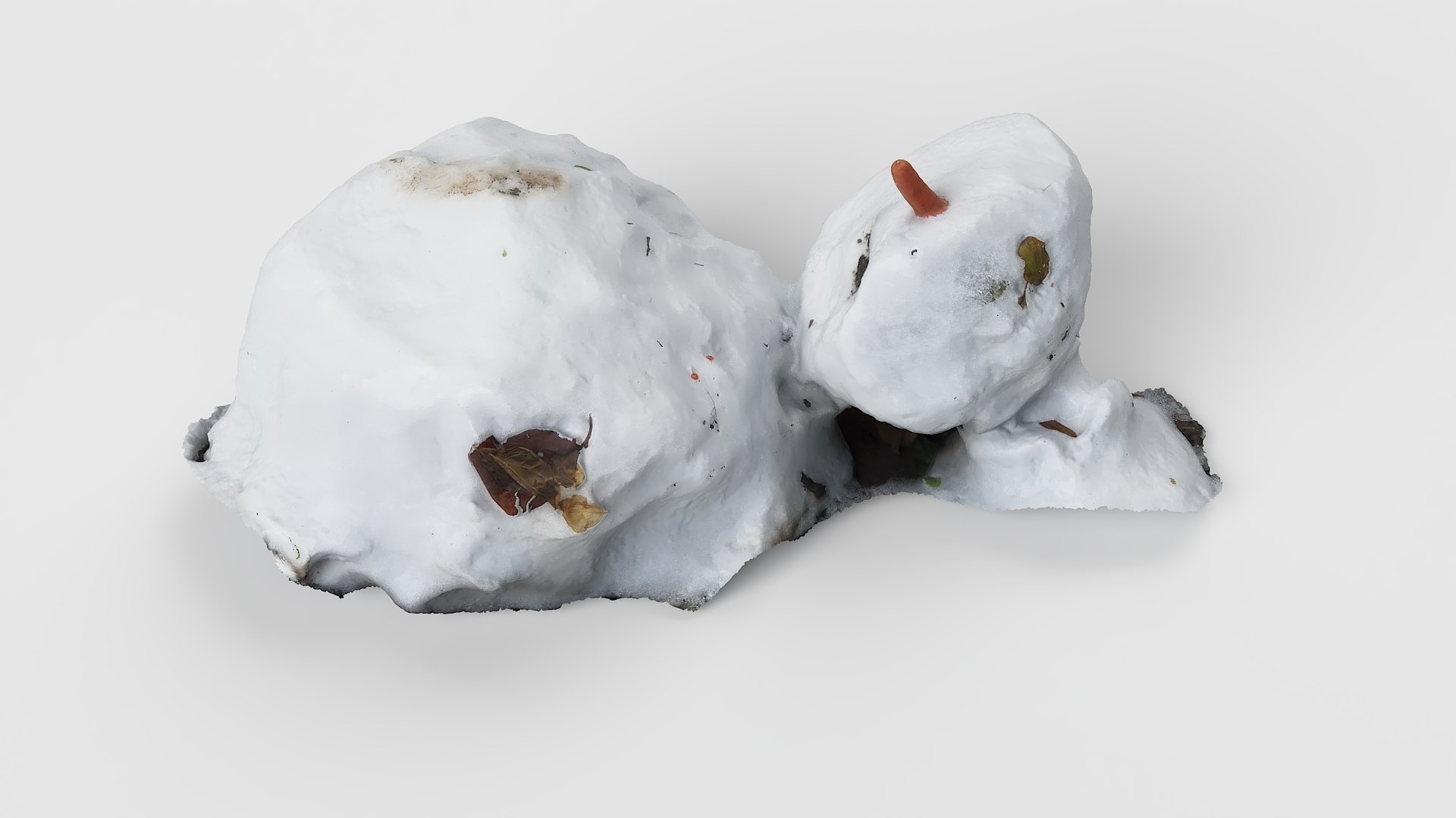 Snowman 05 Melting 3D Model - TurboSquid 2164087