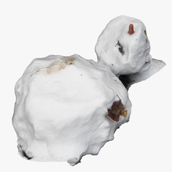 modelo 3d Muñeco de nieve 05 derritiéndose - TurboSquid 2164087