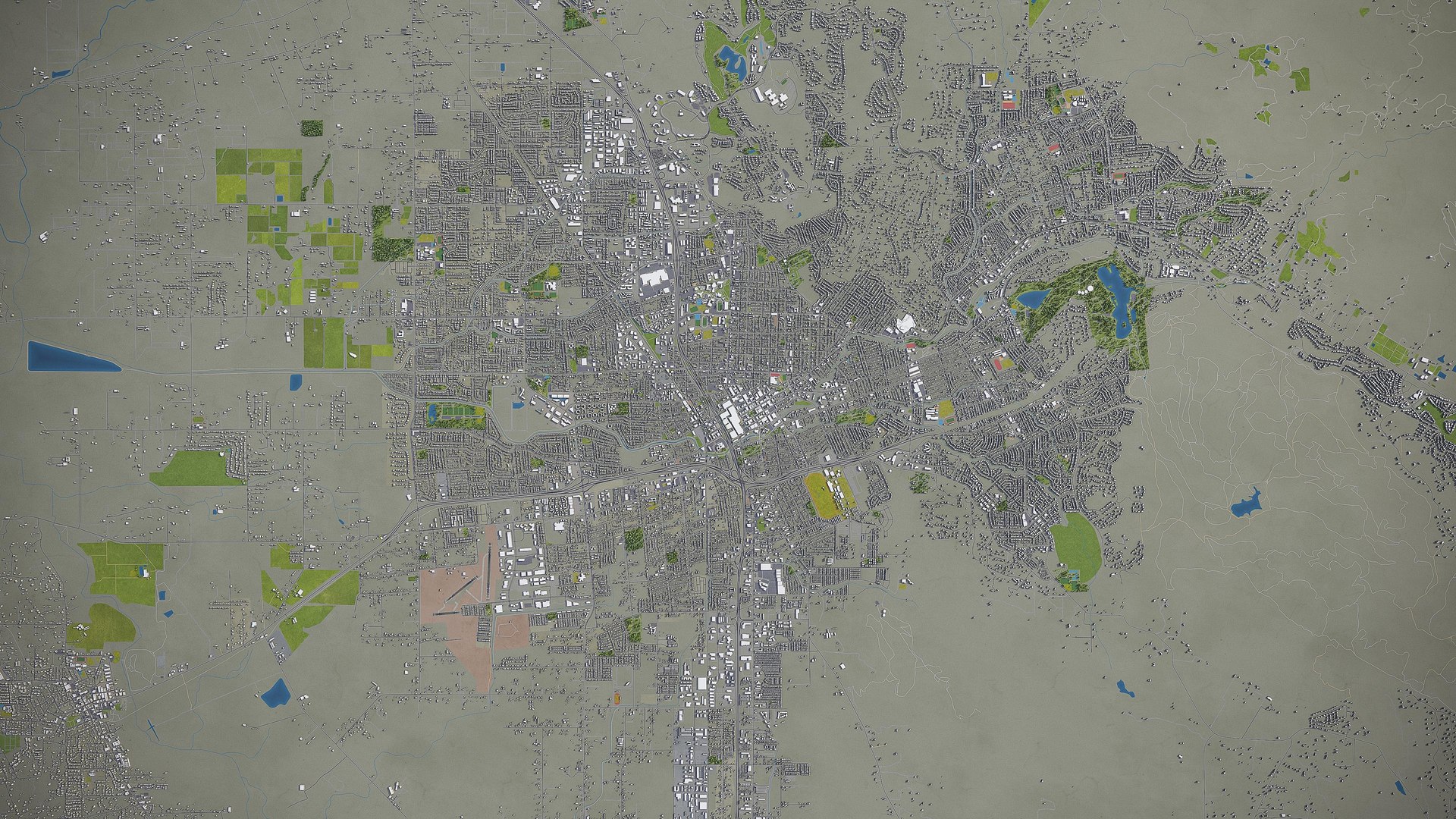 3D Model Santa Rosa Surrounding - - TurboSquid 1559570