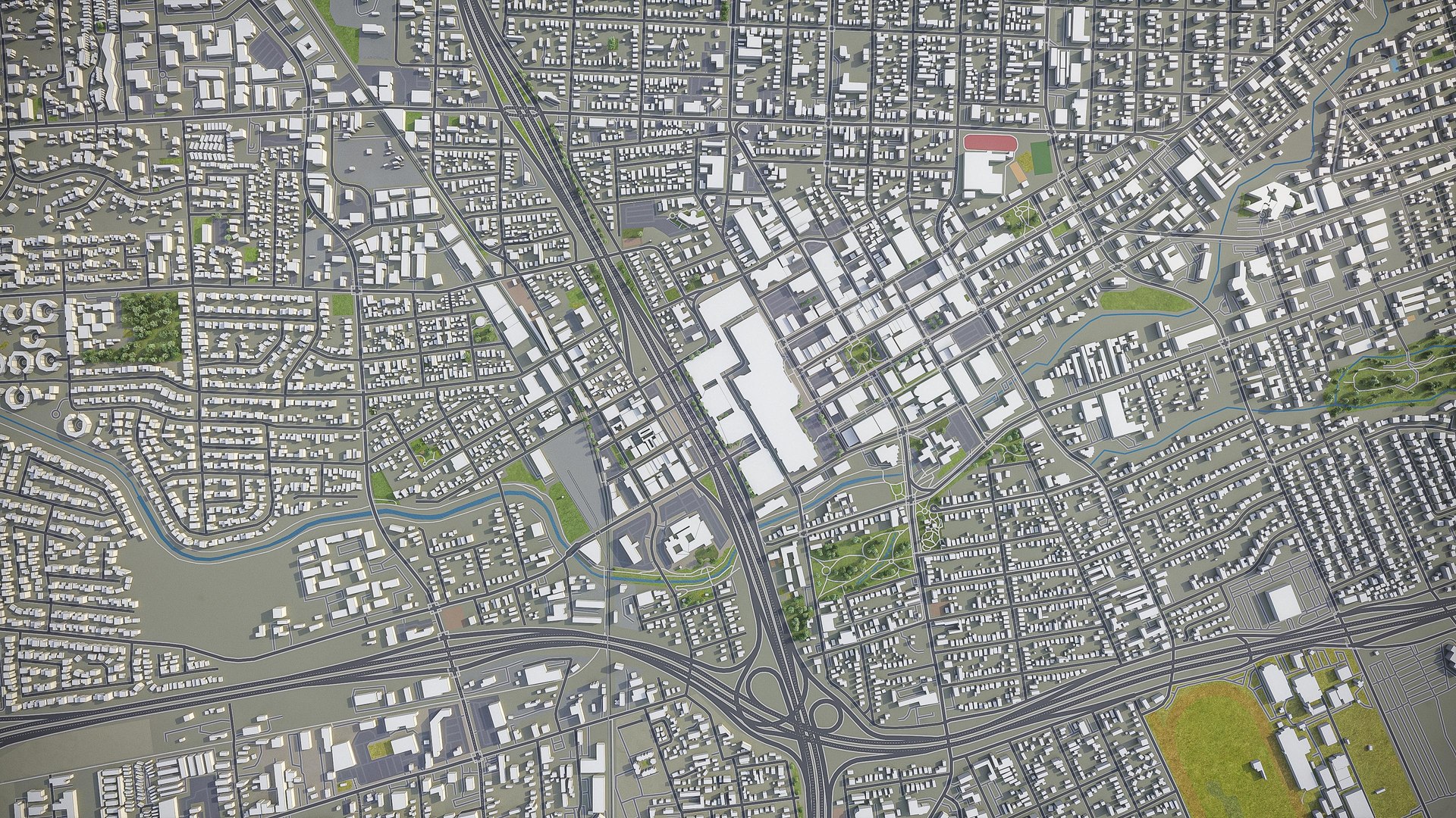 3D Model Santa Rosa Surrounding - - TurboSquid 1559570