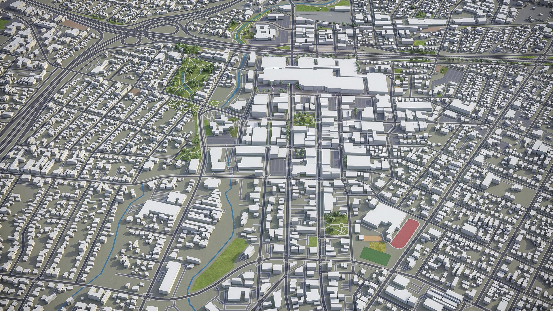 3D Model Santa Rosa Surrounding - - TurboSquid 1559570