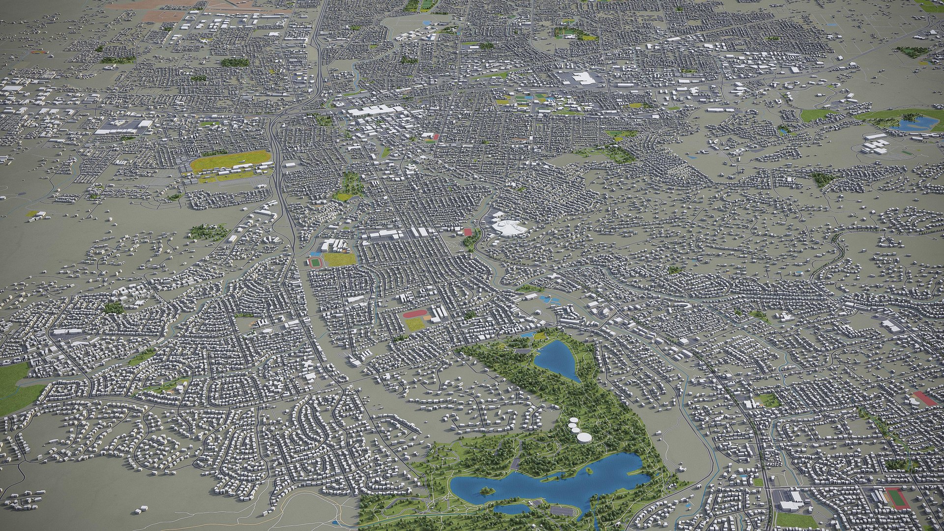 3D Model Santa Rosa Surrounding - - TurboSquid 1559570