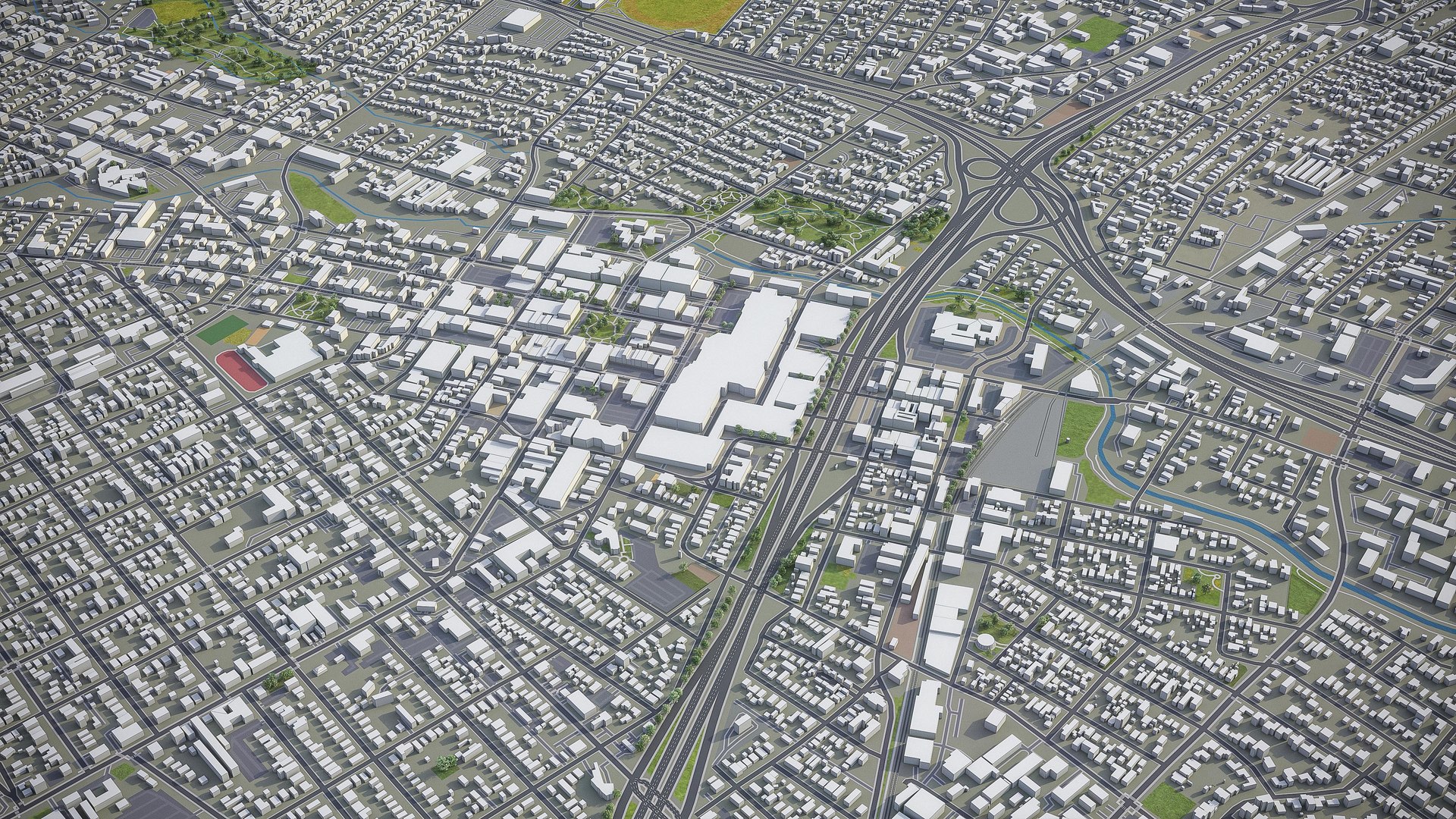 3D Model Santa Rosa Surrounding - - TurboSquid 1559570