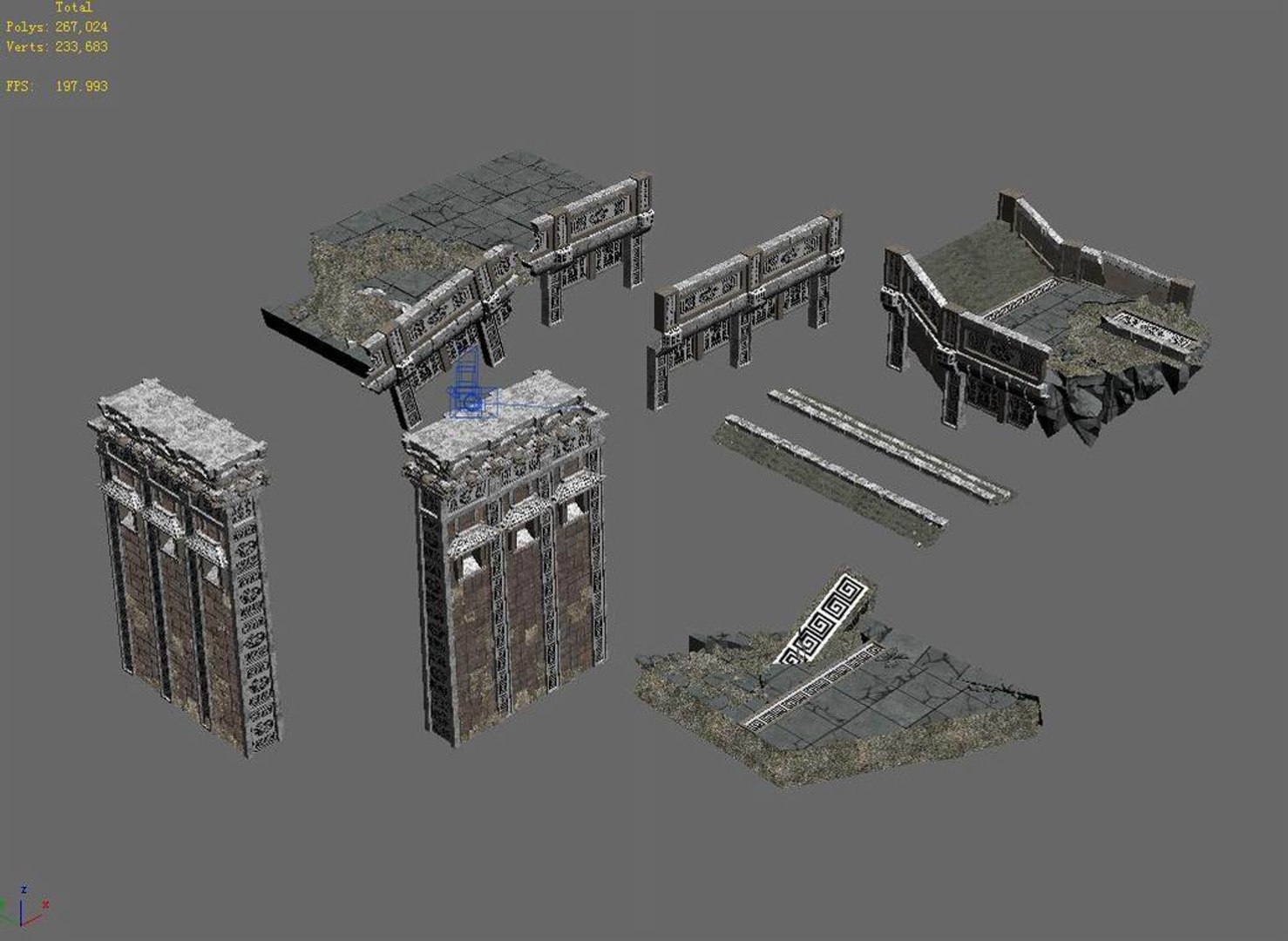 3D Model Underground - Palace Cliffs - TurboSquid 1452483