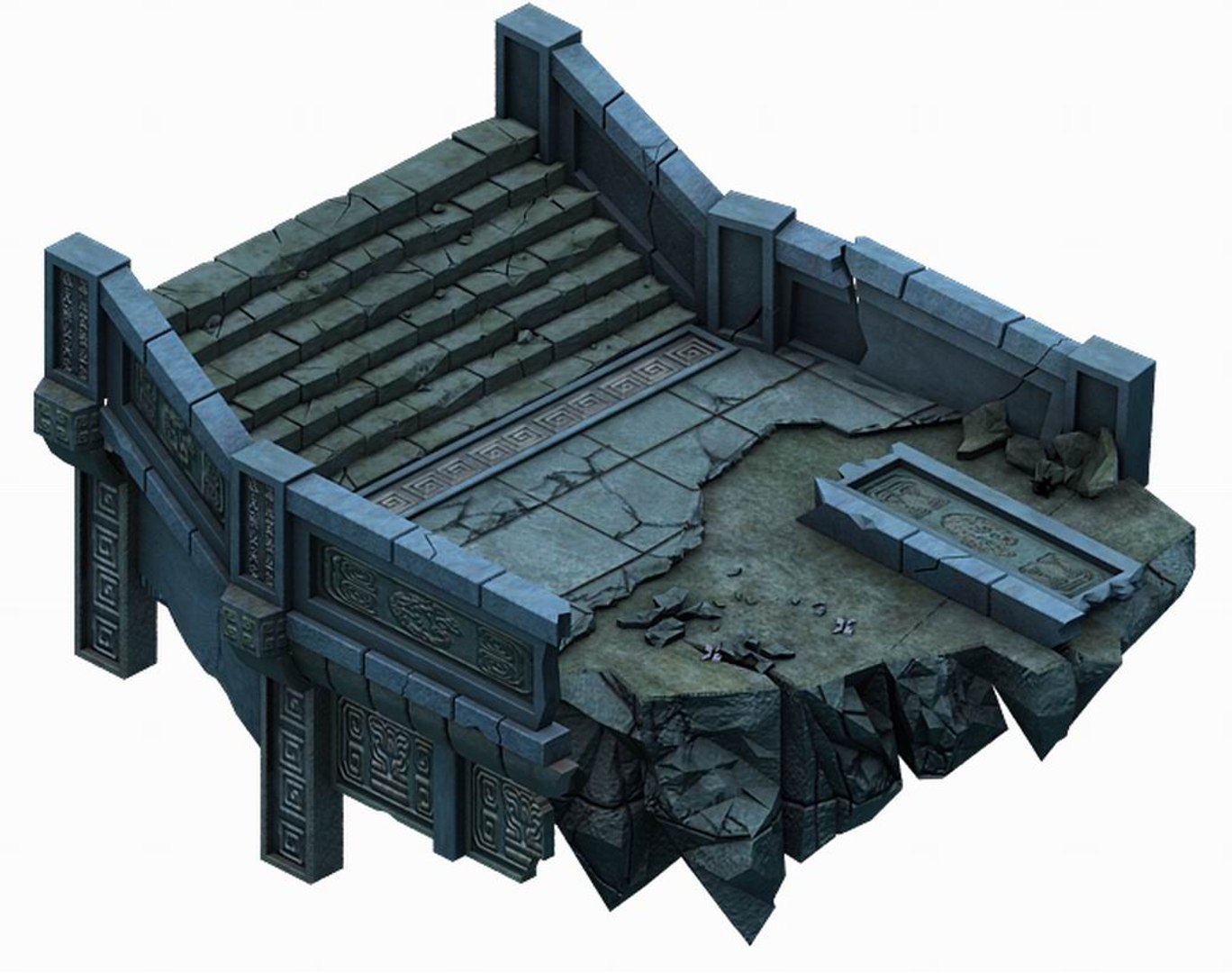 3D Model Underground - Palace Cliffs - TurboSquid 1452483