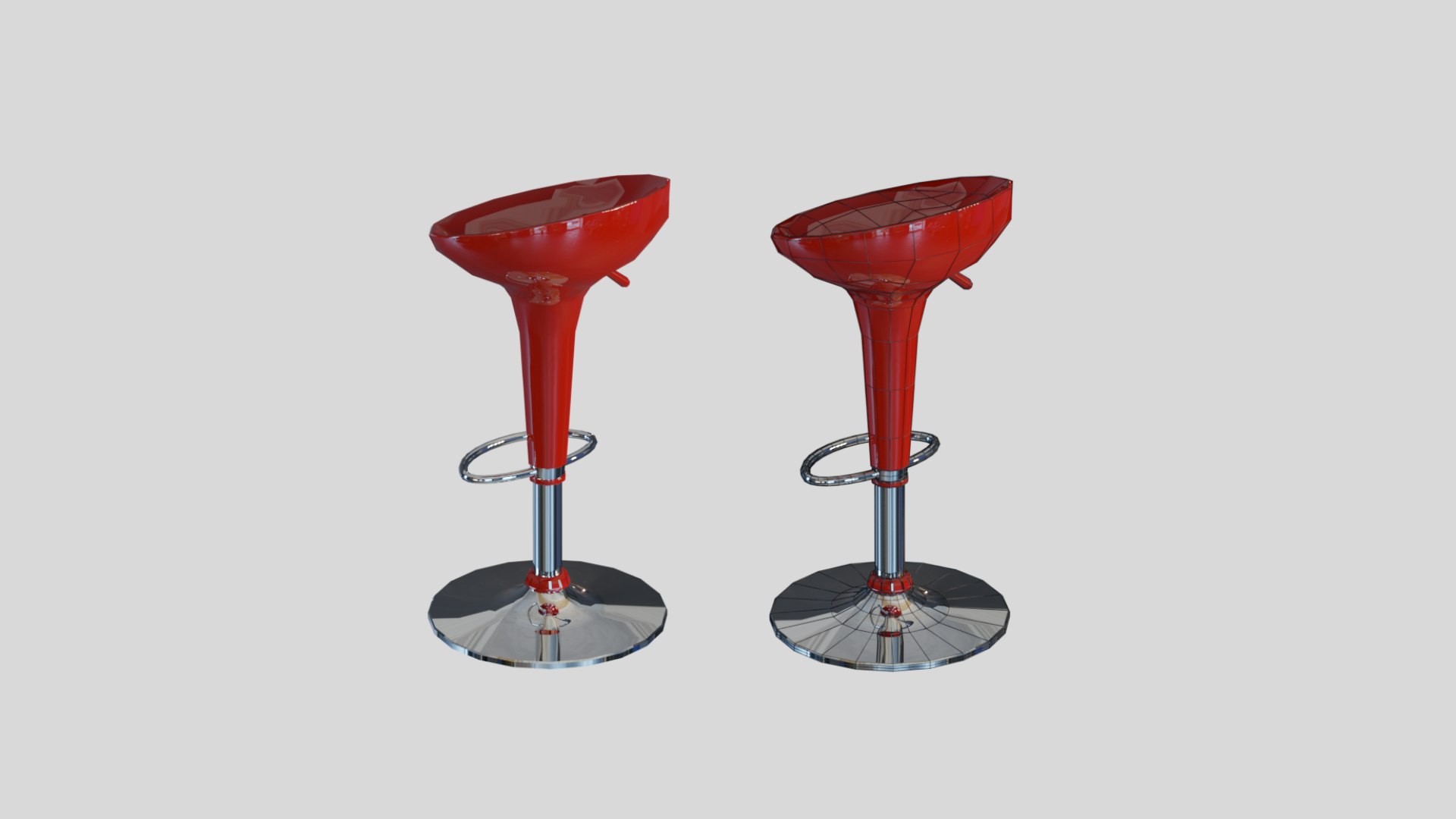 Free Don Bar Stool Or Magis Bombo Stool 3D - TurboSquid 2119583
