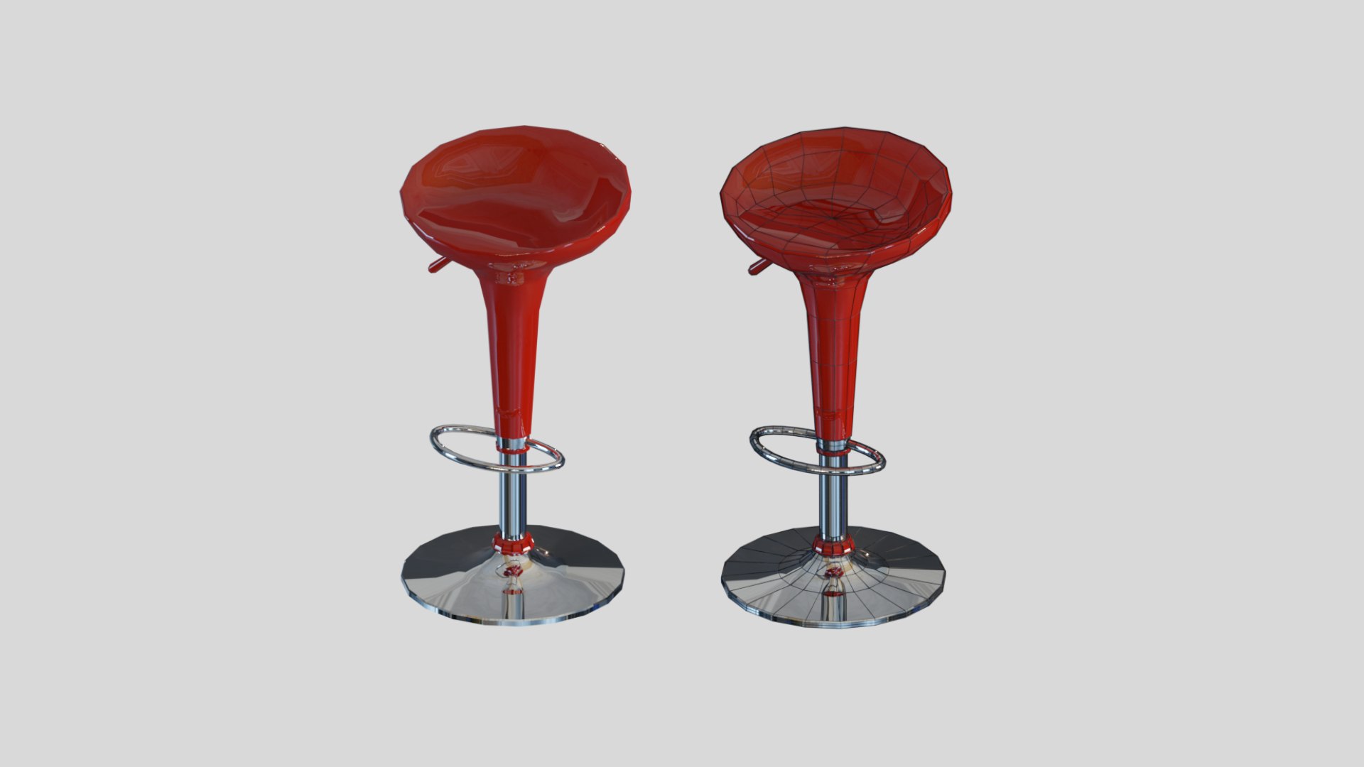 Free Don Bar Stool Or Magis Bombo Stool 3D - TurboSquid 2119583