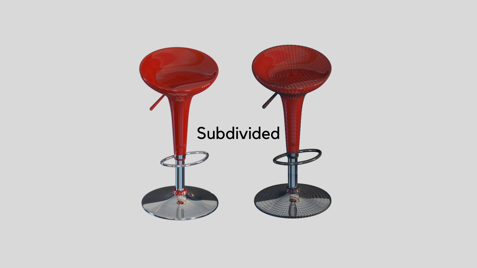 Free Don Bar Stool Or Magis Bombo Stool 3D - TurboSquid 2119583