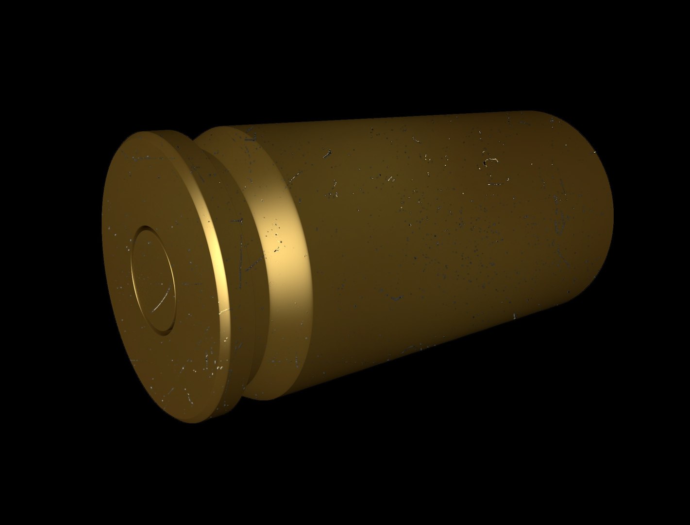 9mm Bullet Shell 3D Model - TurboSquid 1462404