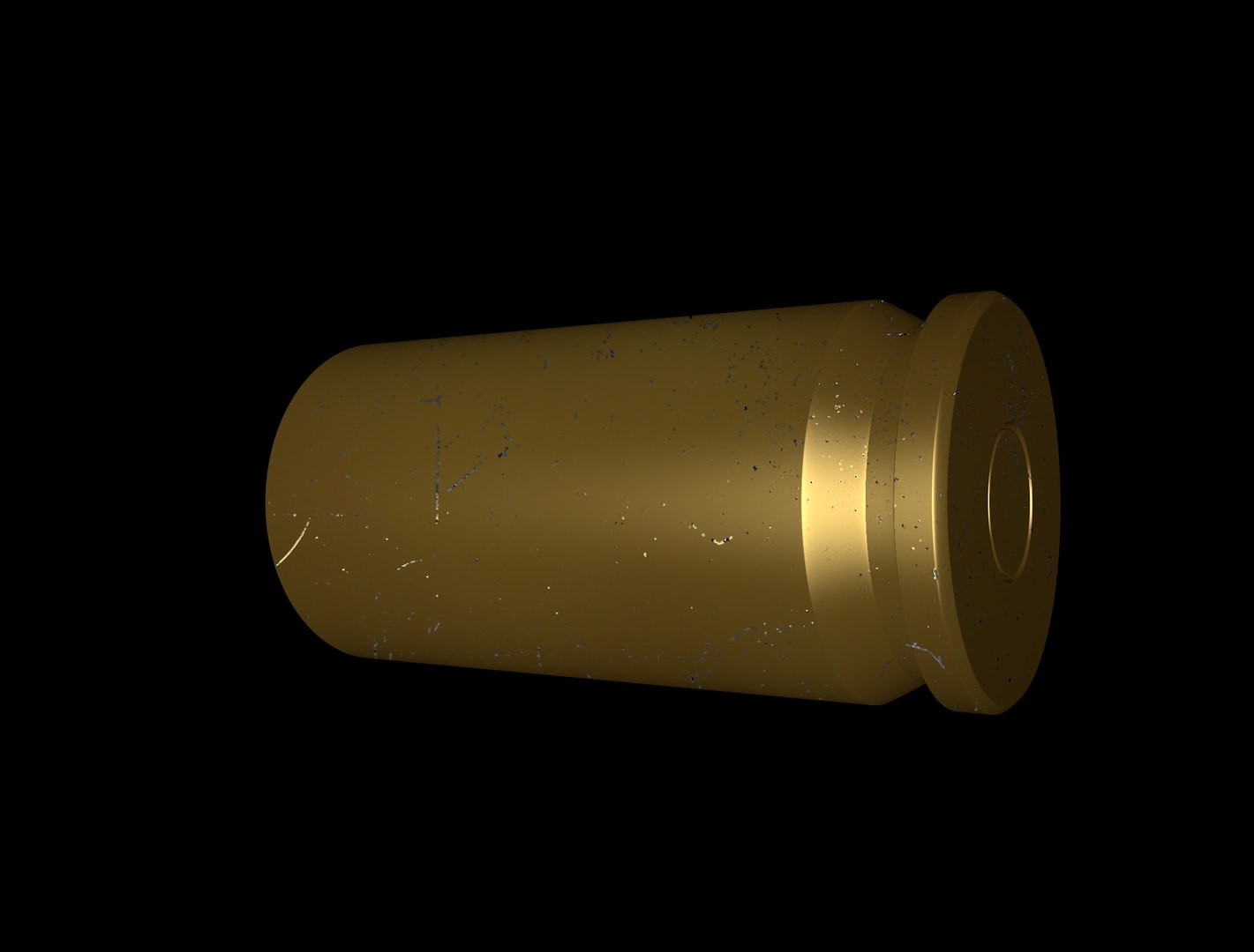9mm Bullet Shell 3D Model - TurboSquid 1462404