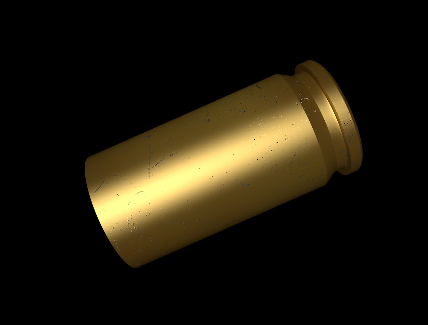 9mm Bullet Shell 3D Model - TurboSquid 1462404
