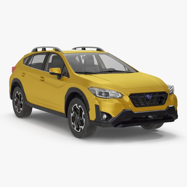 modelo 3d Subaru XV Hybrid Crossover 2020 Amarillo - TurboSquid 2104065