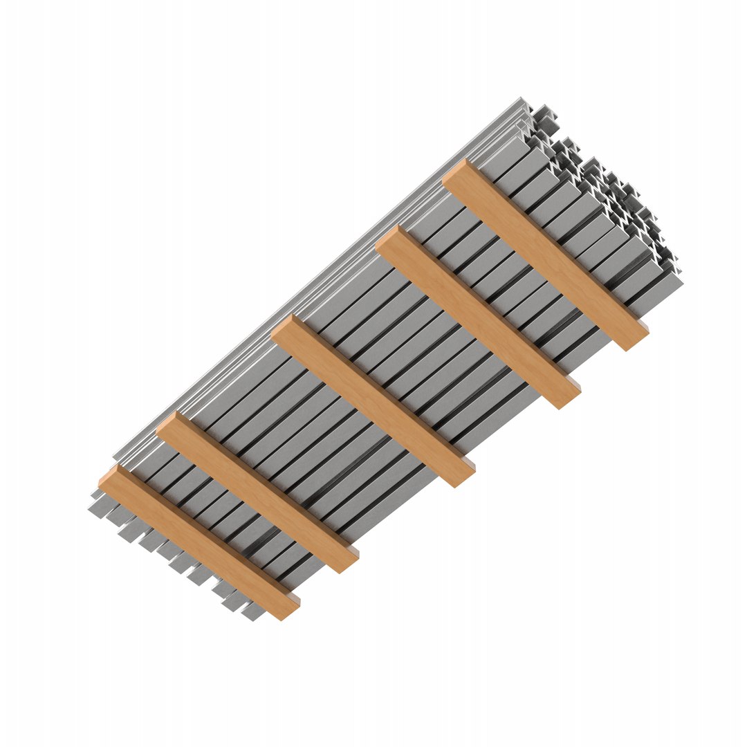 Iron Beams 3D - TurboSquid 2002077