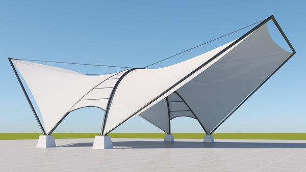 modelo 3d Estructura de acero extensible -2 - TurboSquid 1761265