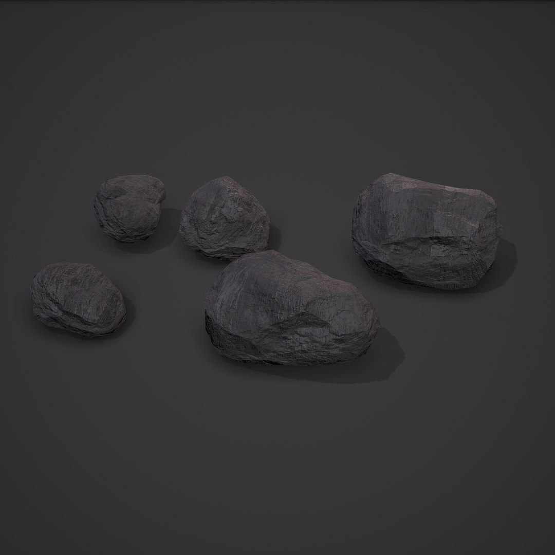 Coal Mineral 3D - TurboSquid 1679187