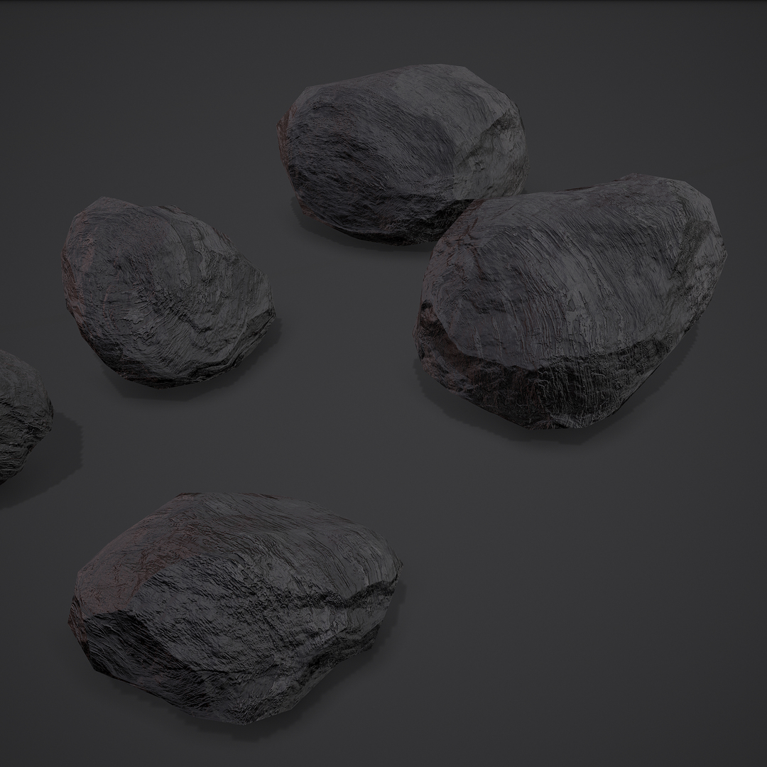 Coal mineral 3D - TurboSquid 1679187