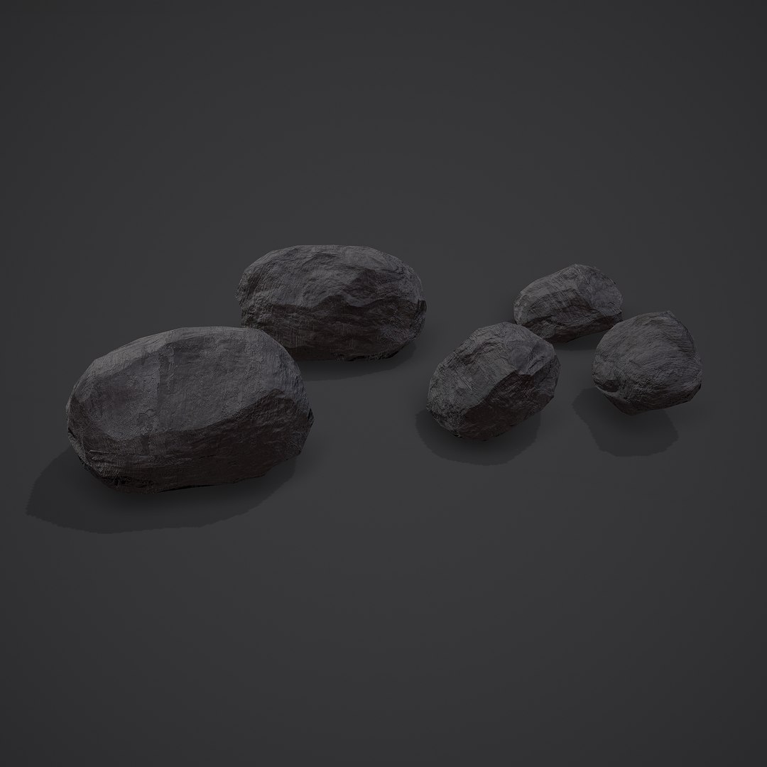 Coal mineral 3D - TurboSquid 1679187