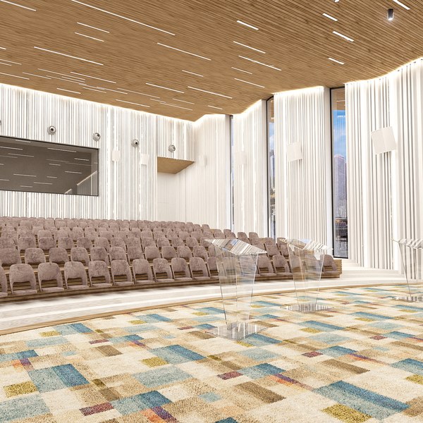 Modern Auditorium Modelo 3D - TurboSquid 1910247