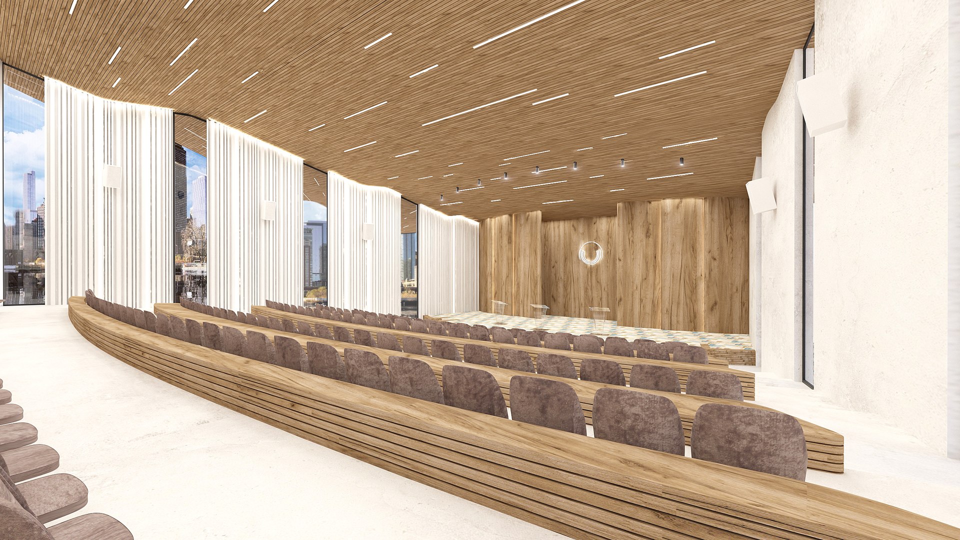 Modern Auditorium 3D Model - TurboSquid 1910247