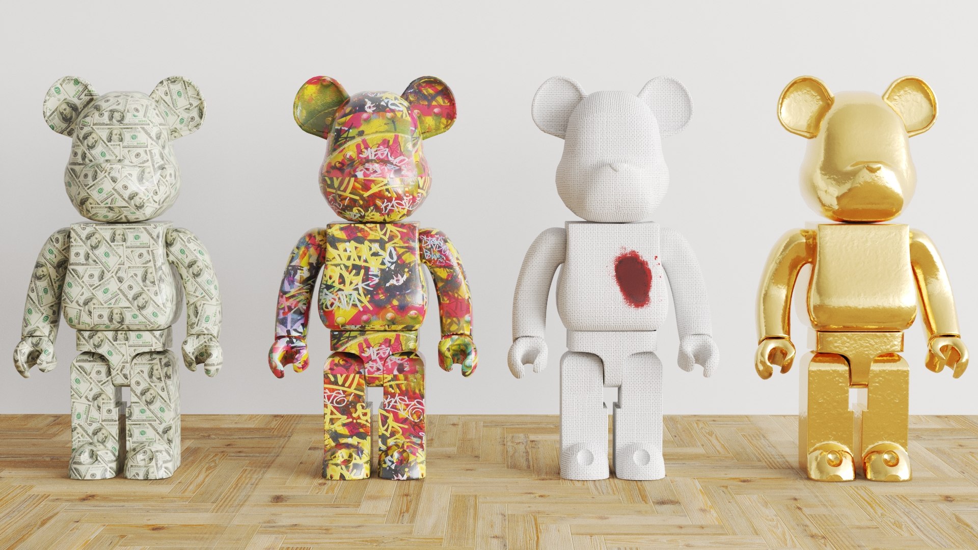 Medicom Kaws SPECIAL EDITION High Quality Lowpoly 3D Model - TurboSquid ...
