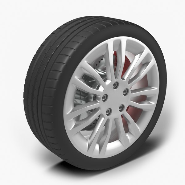 Wheel 3D model - TurboSquid 1734674