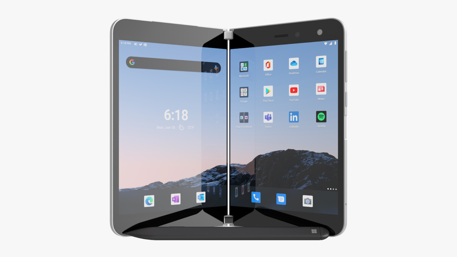 3D Realistic Microsoft Surface Duo Model - TurboSquid 1653490