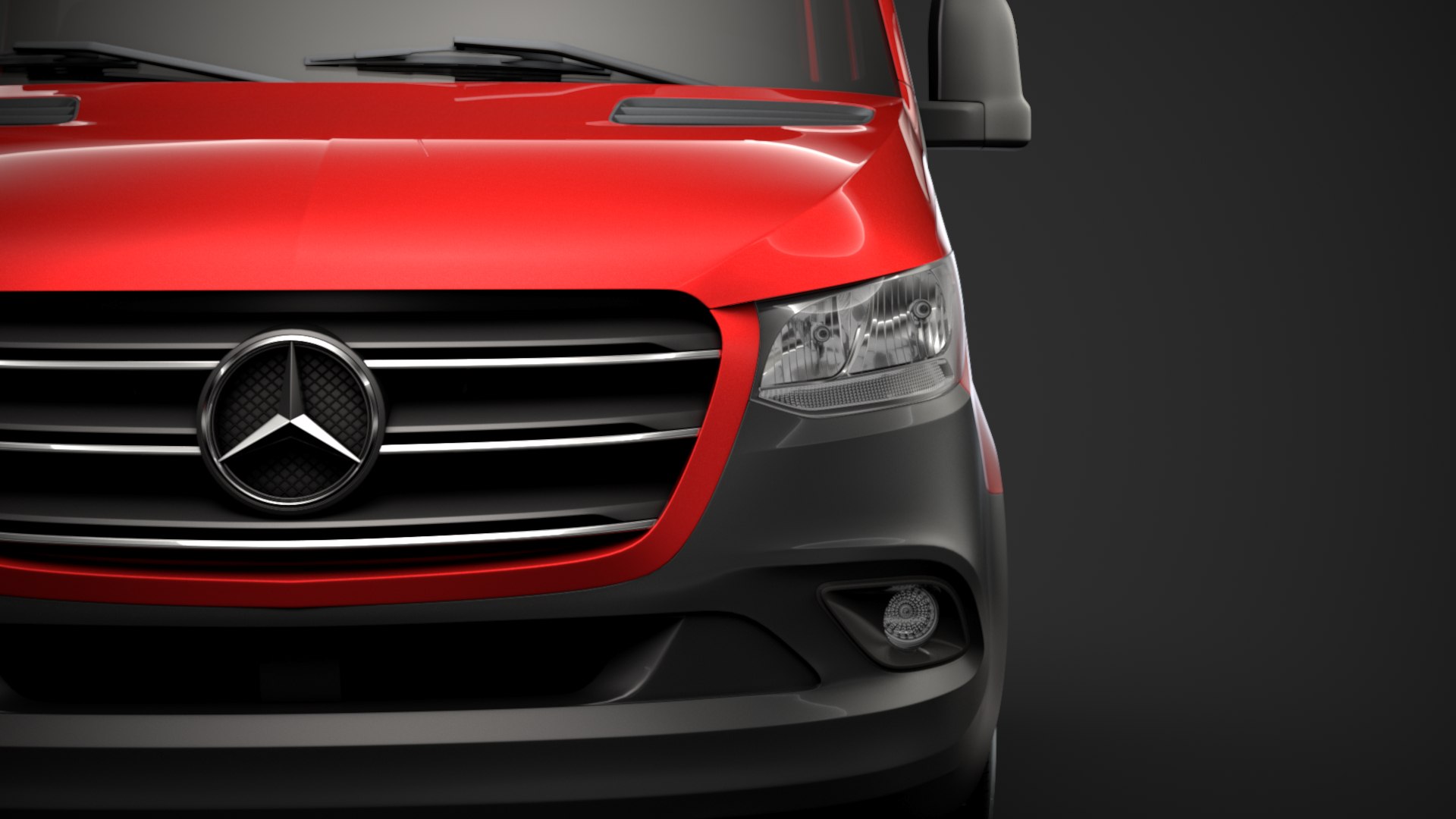 Mercedes sprinter chassis crew 3D model - TurboSquid 1458352