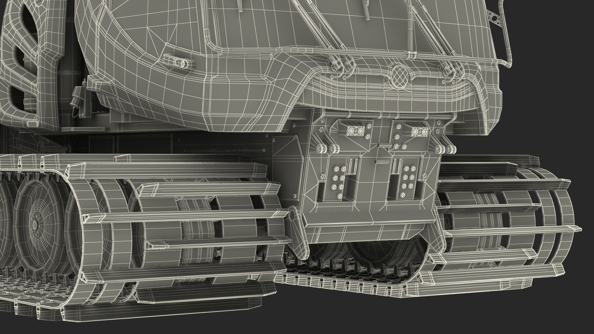 Snowy Snowcat Generic Snow Model - TurboSquid 1516182