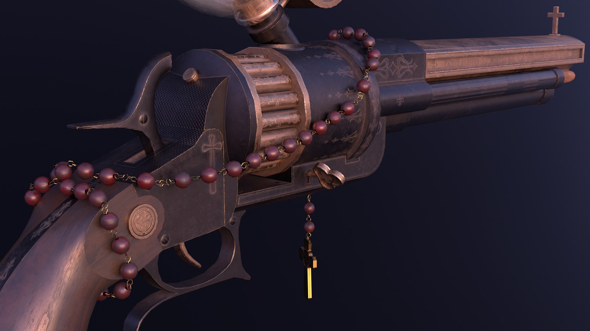 3D Holy Gun Model - TurboSquid 2365771