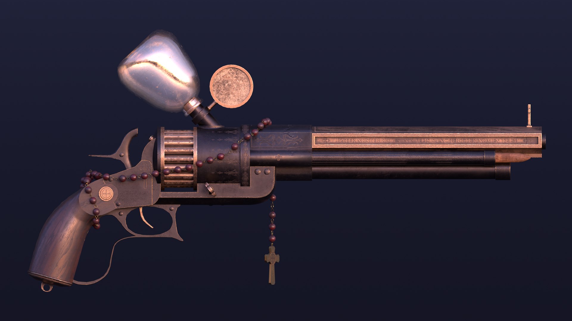 3D Holy Gun Model - TurboSquid 2365771