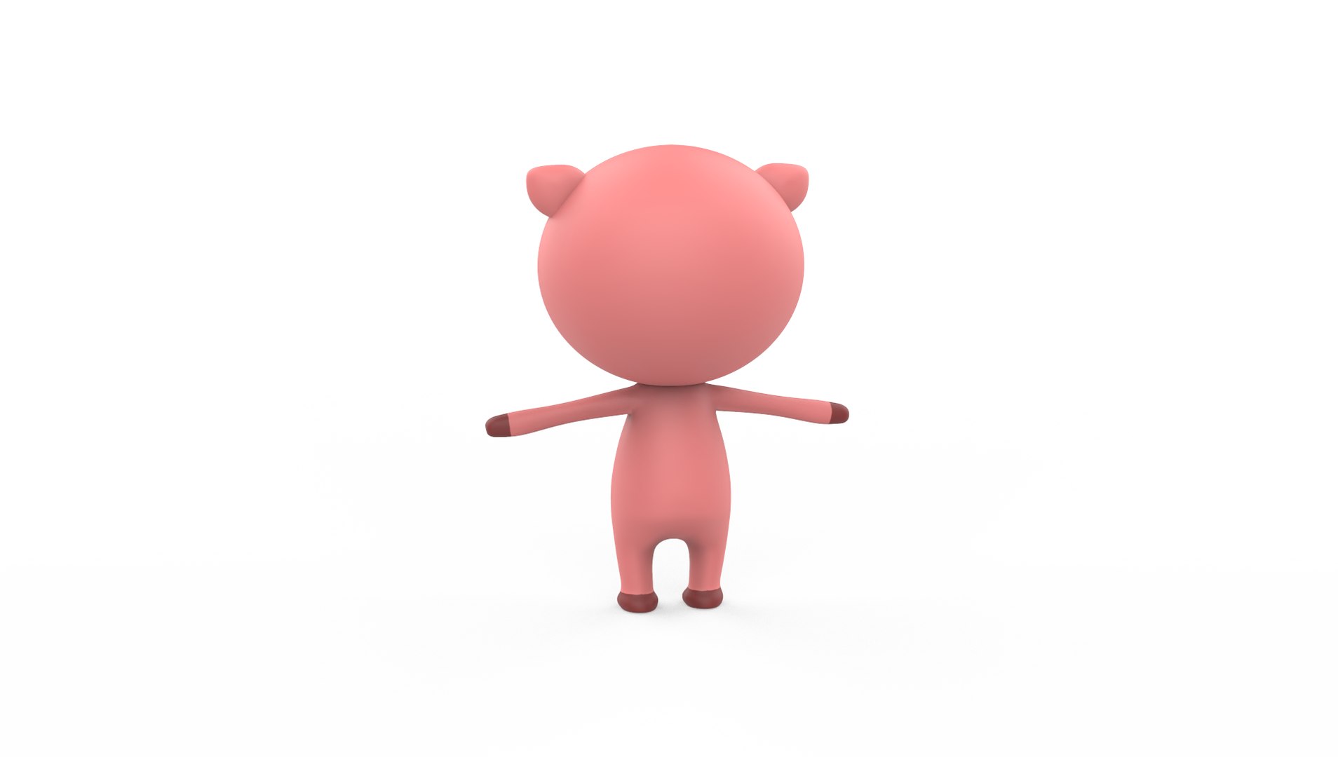 3D Stylized Character 001 Pig - TurboSquid 2170992