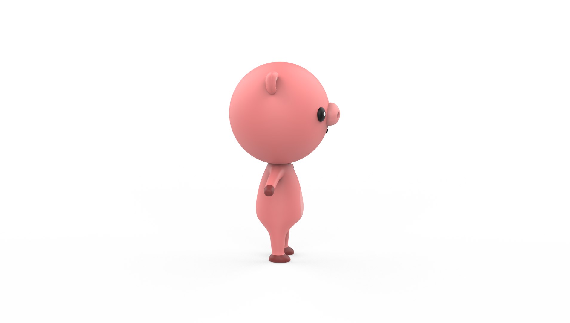 3D Stylized Character 001 Pig - TurboSquid 2170992