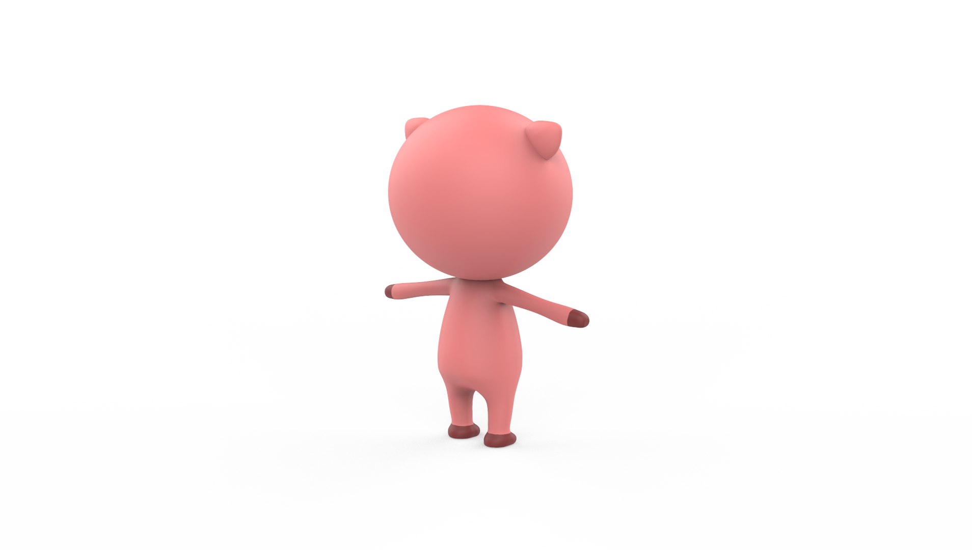 3D Stylized Character 001 Pig - TurboSquid 2170992