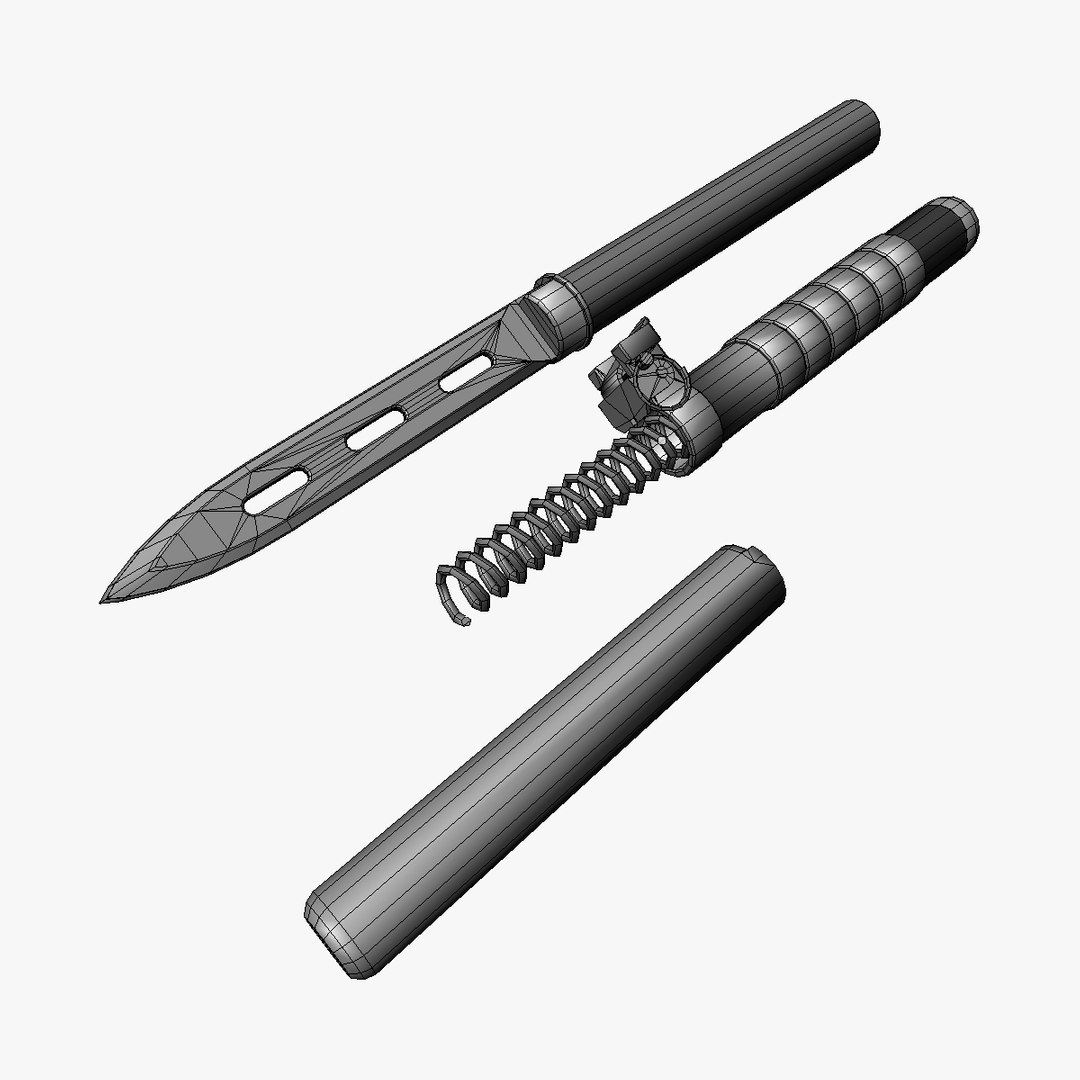 3d Obj Ballistic Knife