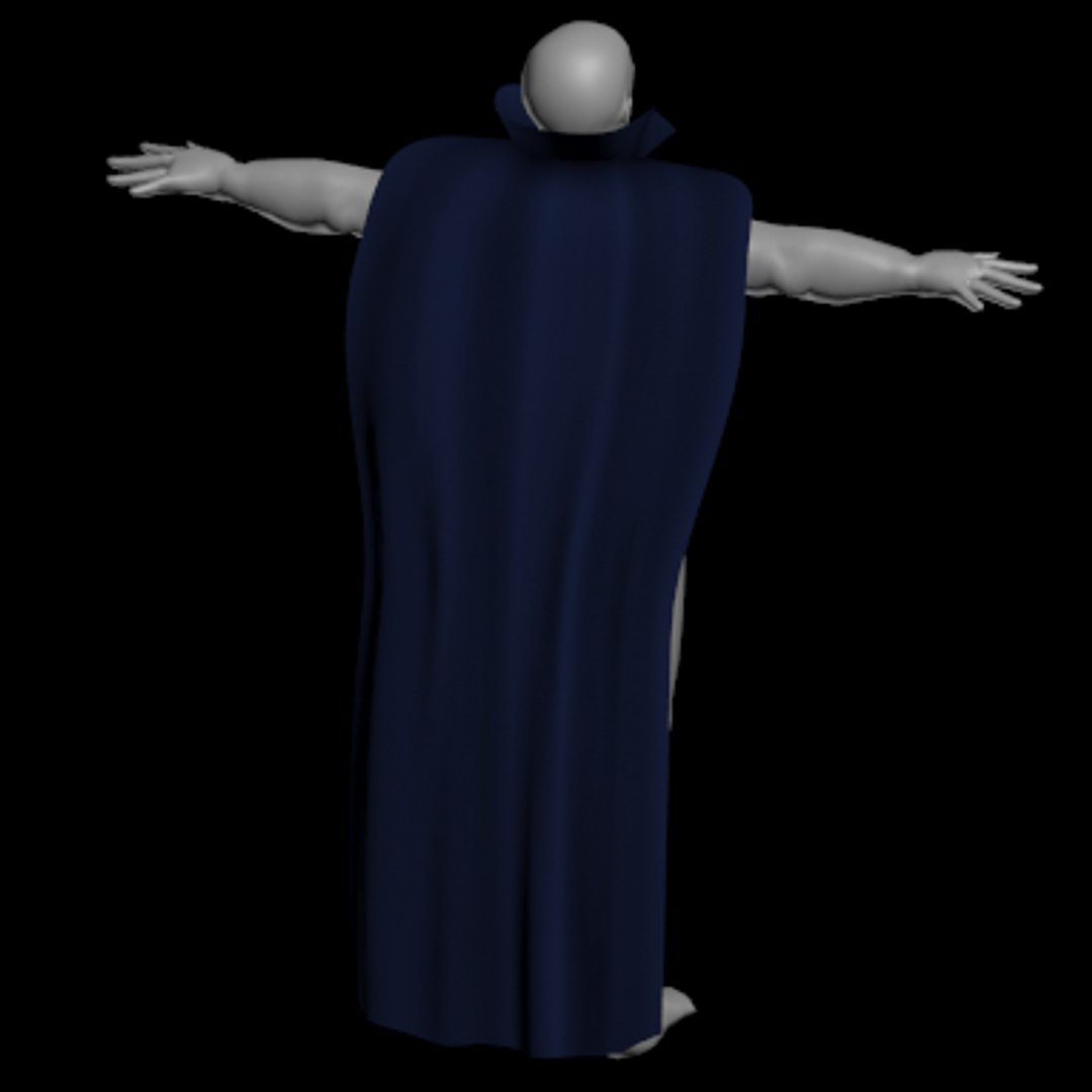Wizard Cape 3D Model - TurboSquid 1427903