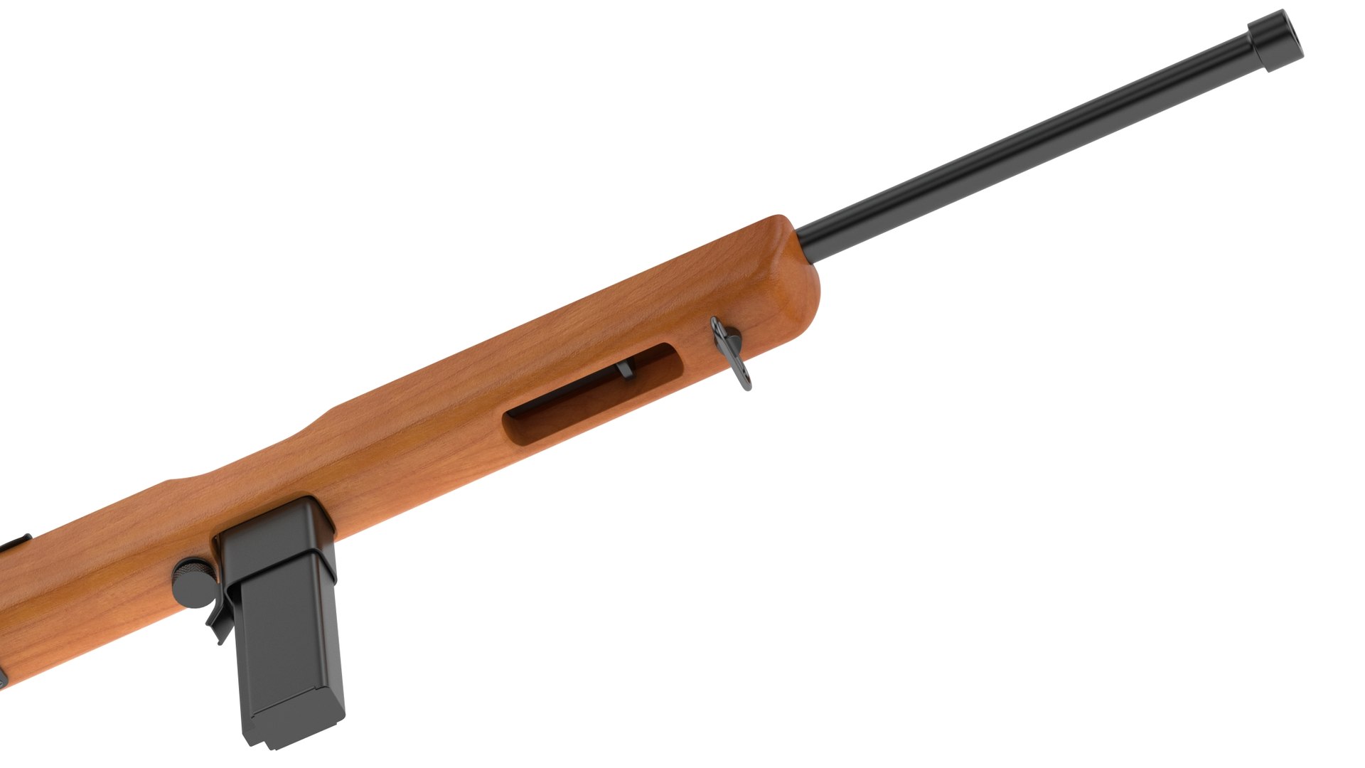 M50 Reising Submachine Gun 3D Model - TurboSquid 2047178