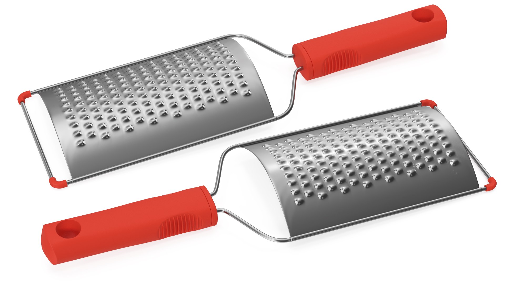 3D Red Handled Cheese Grater - TurboSquid 2143069