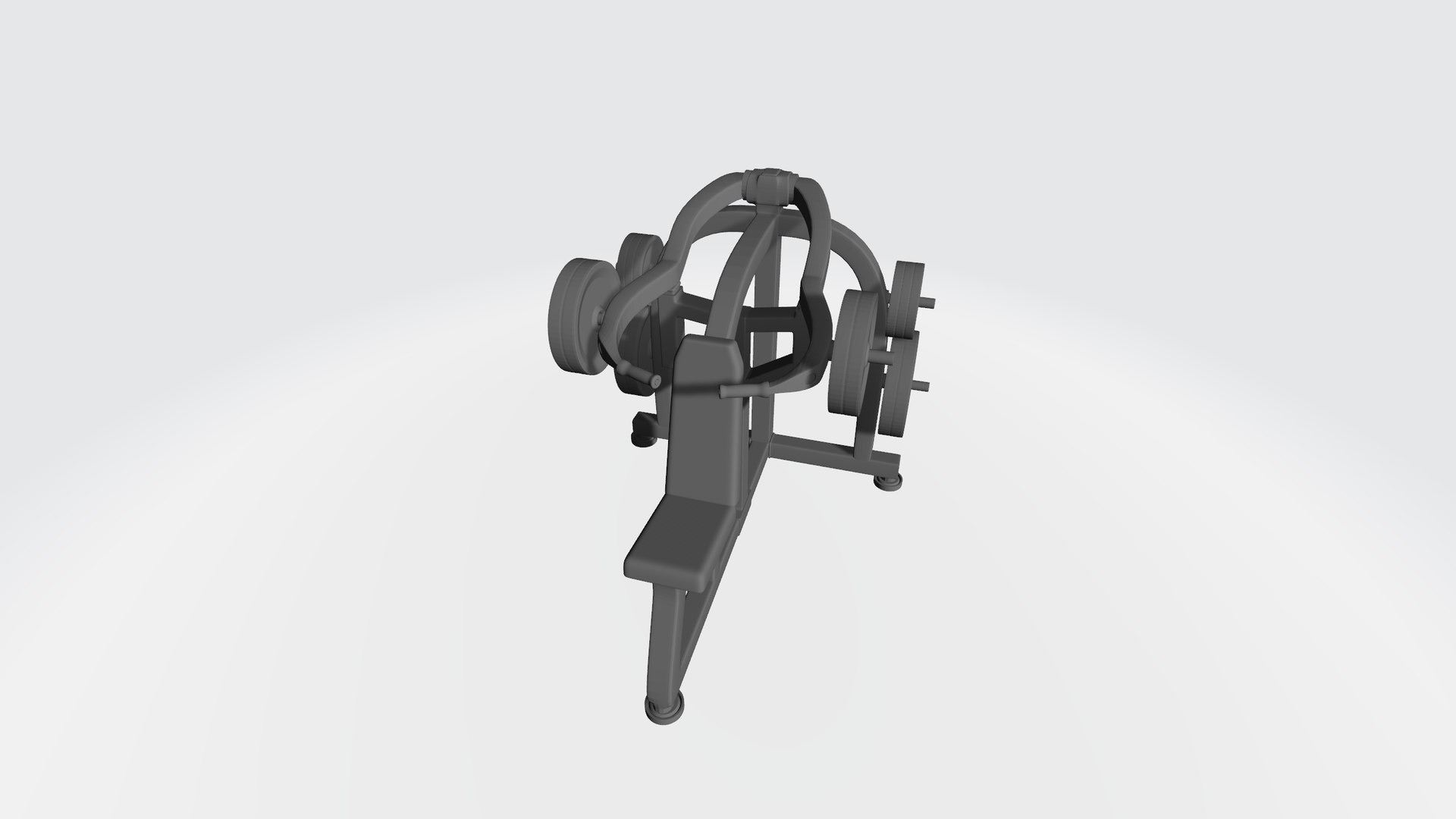 Trainer delta muscle 3D - TurboSquid 1684292