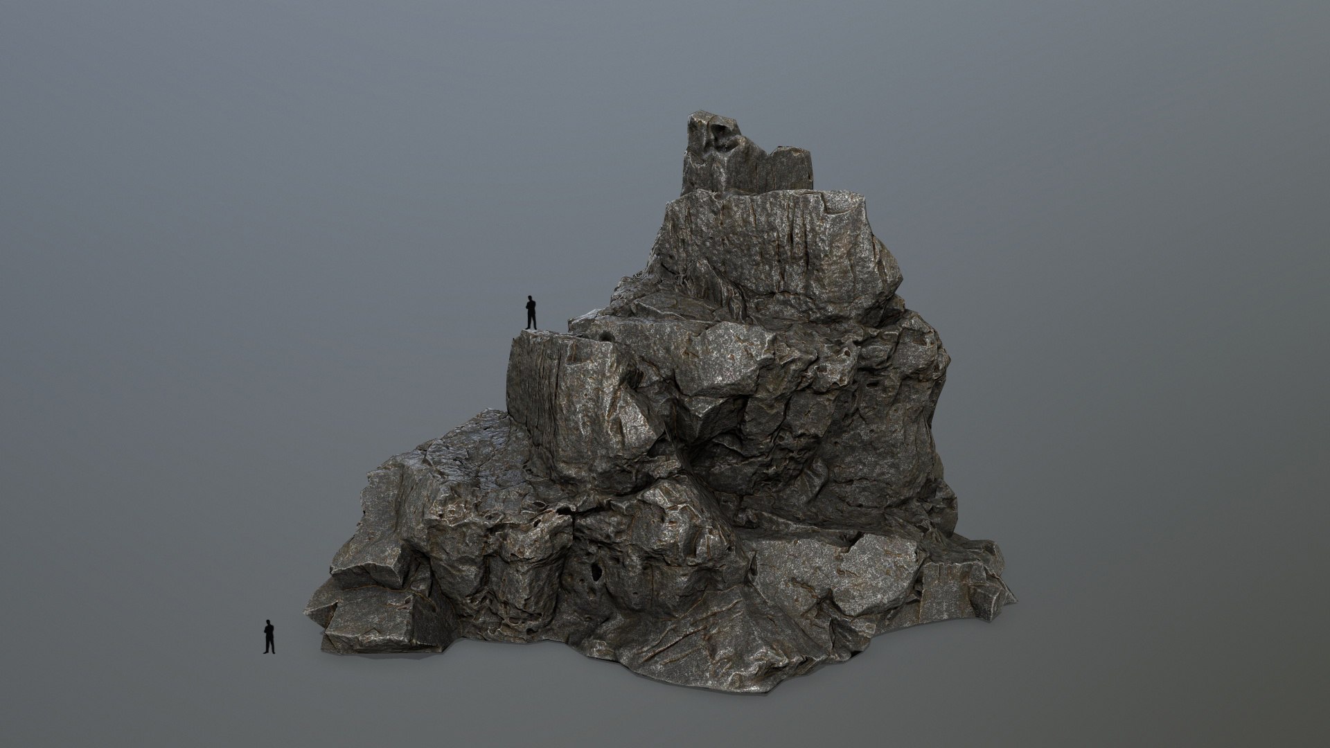 3D Model Rock Cliff - TurboSquid 1433857