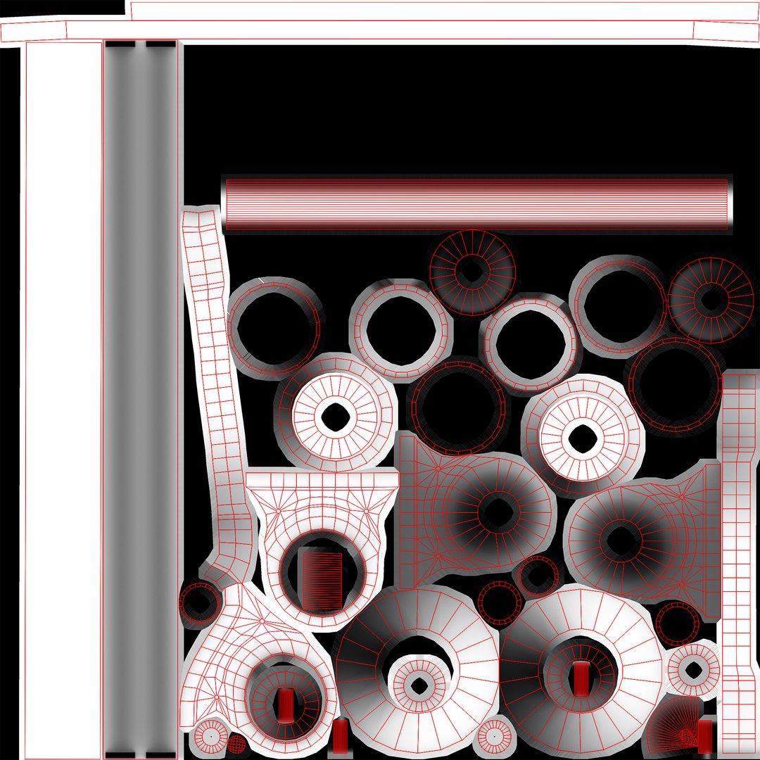 3D Tube Light - TurboSquid 2352704